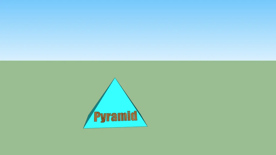 Pyramid | 3D Warehouse