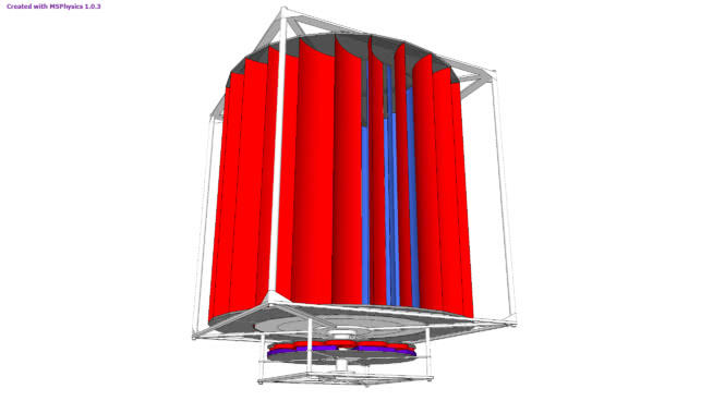 Vertical axis wind turbine,VAWT | 3D Warehouse