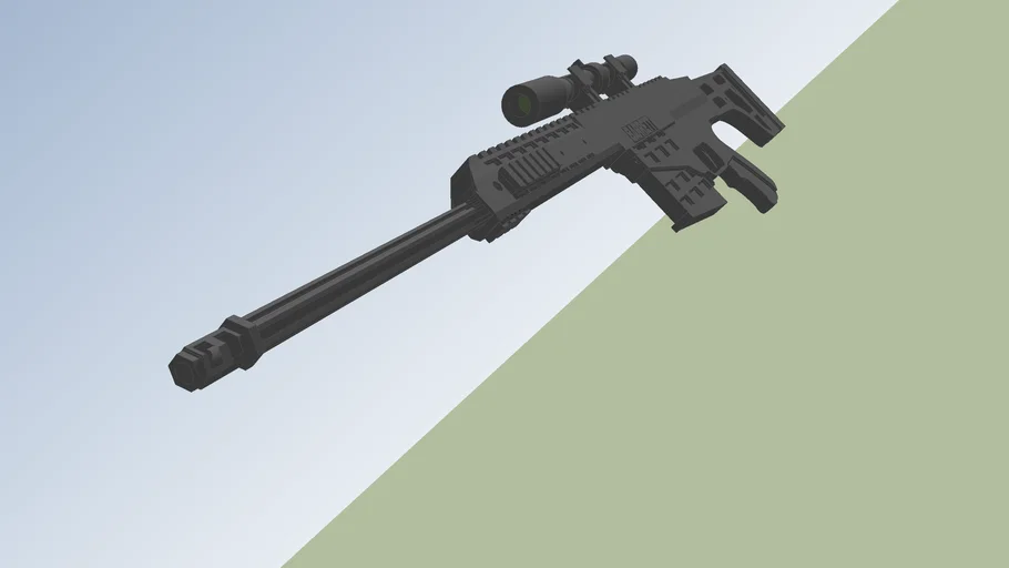 Barrett M98 Bravo .338 | 3D Warehouse