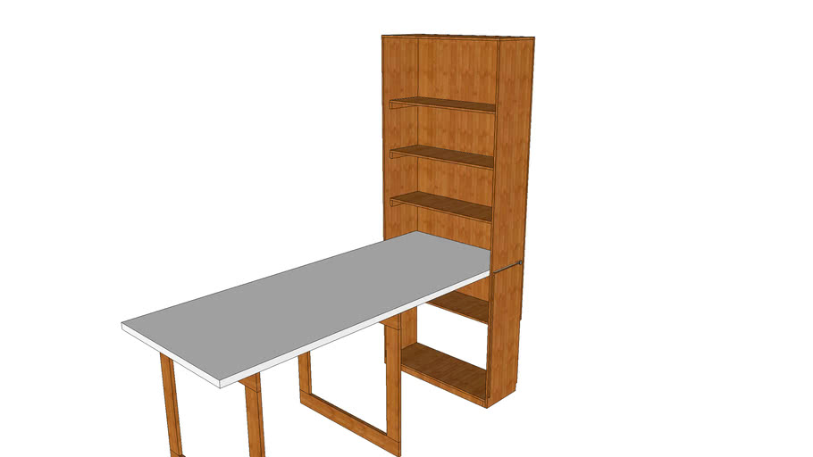 'Murphy' Craft Table as dynamic component | 3D Warehouse