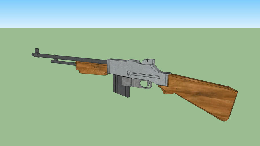M1918 BAR (Browning Automatic Rifle) | 3D Warehouse