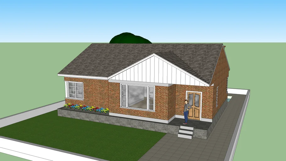 Small Sub Urban House | 3D Warehouse