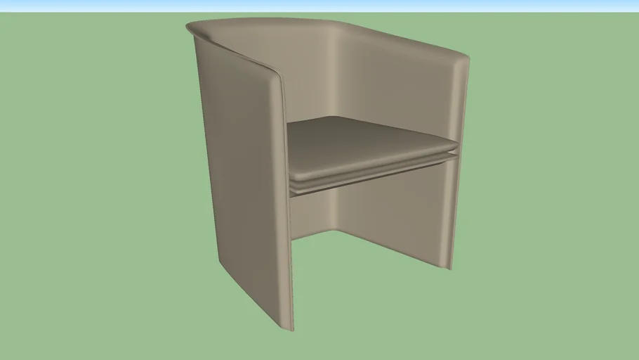 Minotti Case dining chair | 3D Warehouse