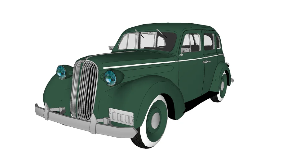 Plymouth p5 from L.A. Noire game 1938 | 3D Warehouse