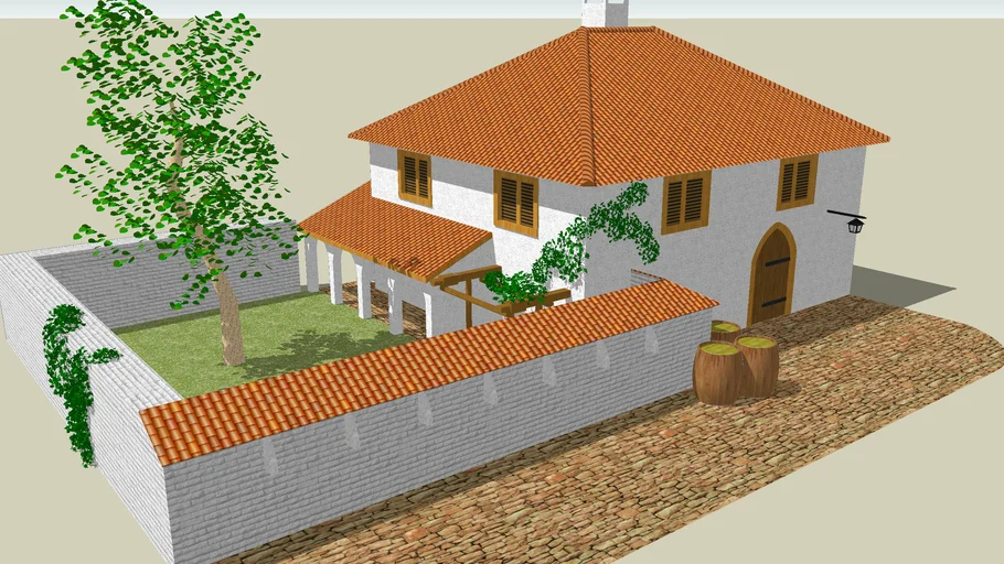 Mediterranean house | 3D Warehouse