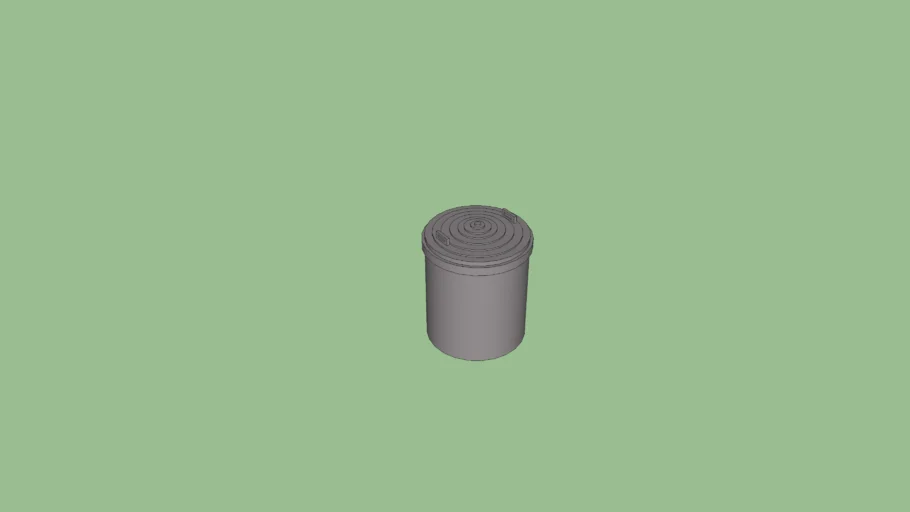 trash can | 3D Warehouse