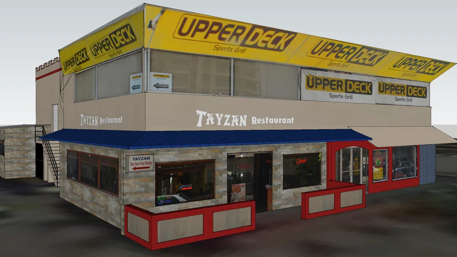 TAYZAN Restaurant | 3D Warehouse