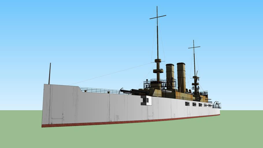 USS Alabama (BB-8) | 3D Warehouse