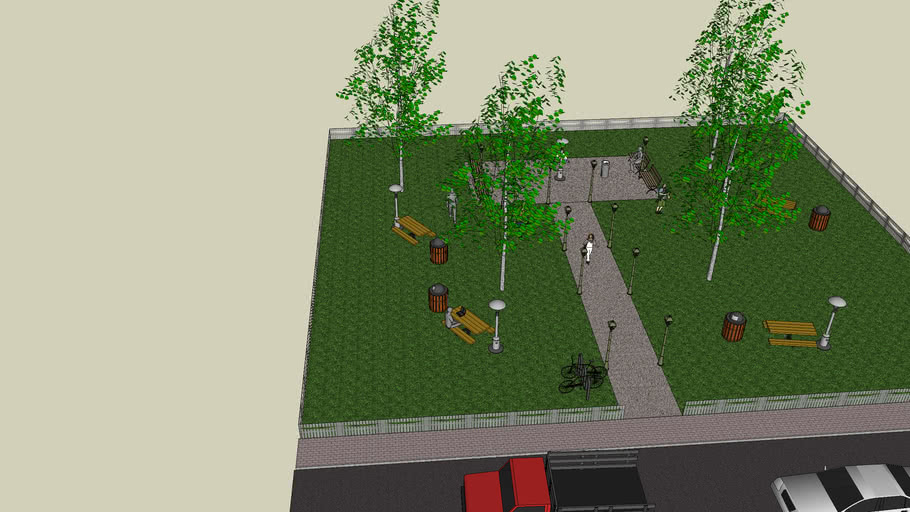 Petit parc | 3D Warehouse