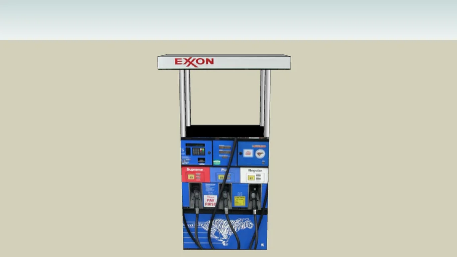 gas pump | 3D Warehouse