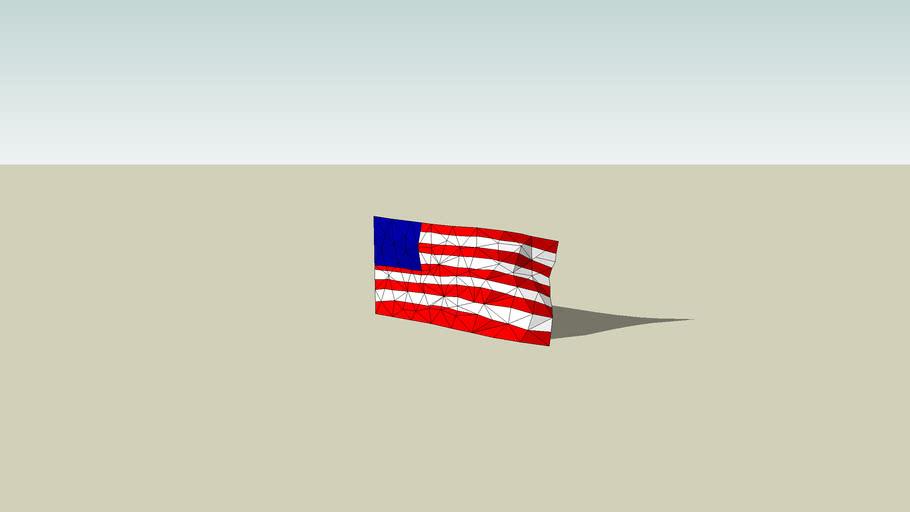 American Flag | 3D Warehouse