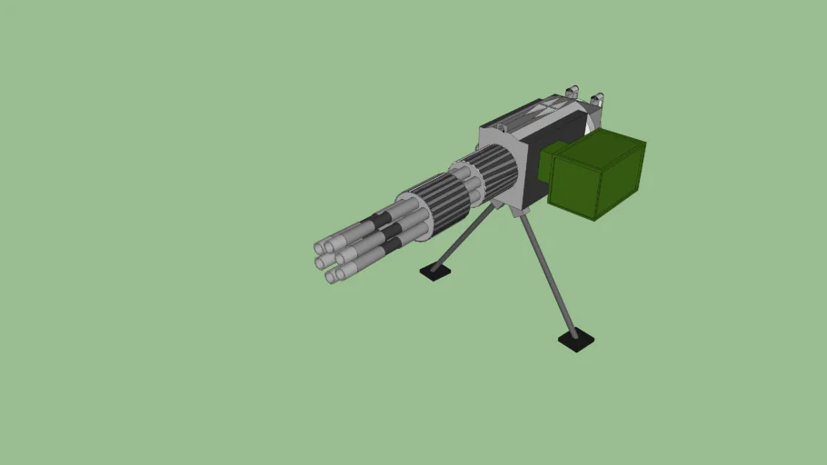mini gun | 3D Warehouse