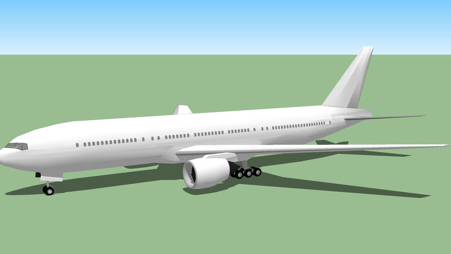 Template - Boeing 777-200LR {755Kb} | 3D Warehouse
