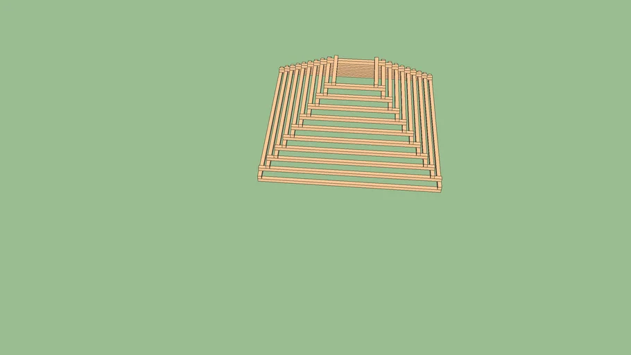 Balsa Wood Pyramid | 3D Warehouse