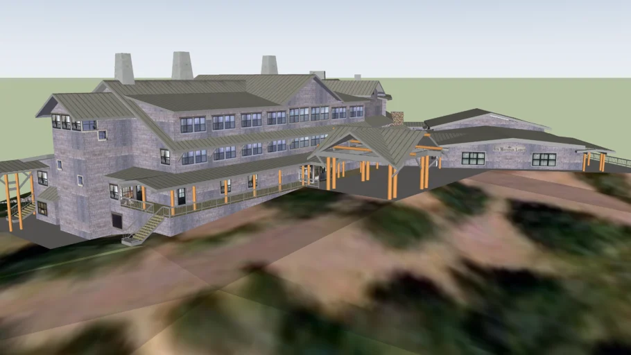 Sun Mountain Lodge - Winthrop, Washington, USA | 3D Warehouse