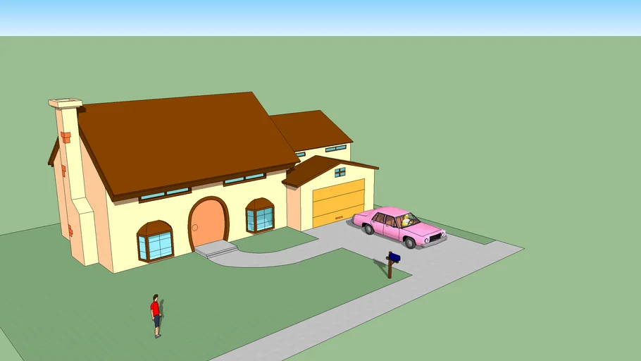 Casa Simpsons. | 3D Warehouse