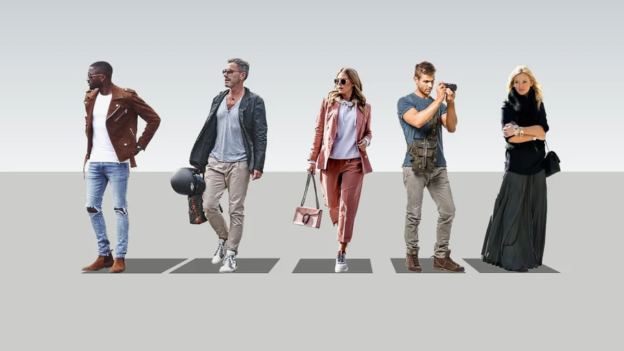 2D People | 3D Warehouse