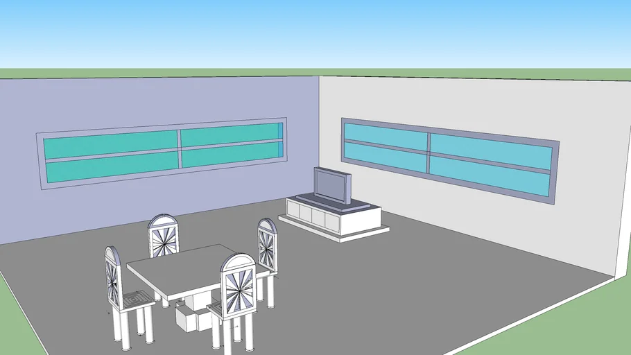 Simple Room | 3D Warehouse