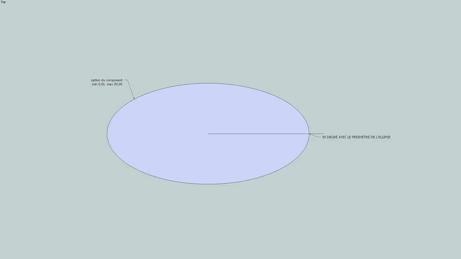 Calcule ellipse | 3D Warehouse