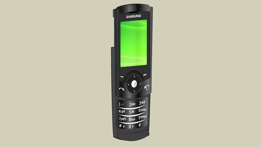 samsung sgh u600 | 3D Warehouse