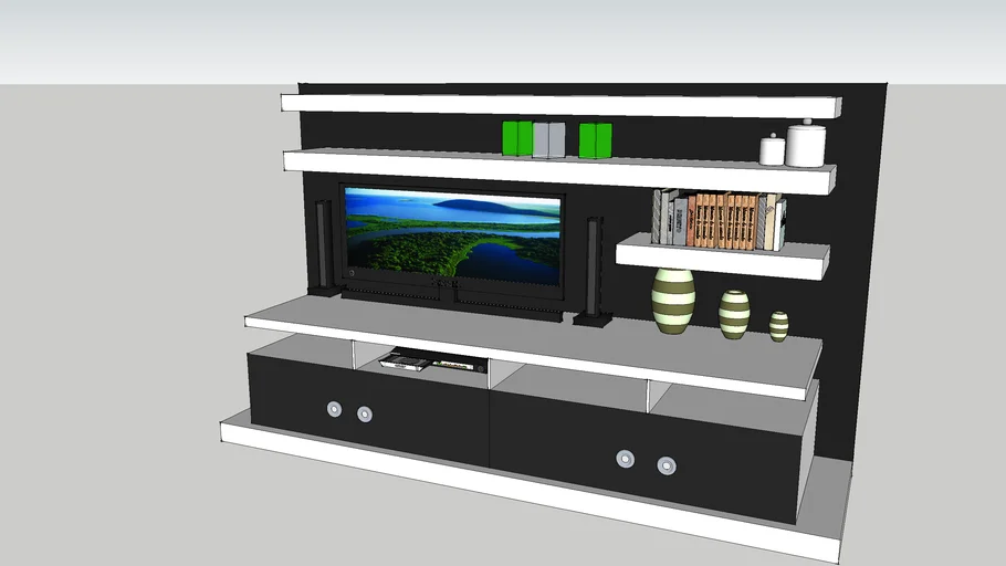 Estante Moderna | 3D Warehouse