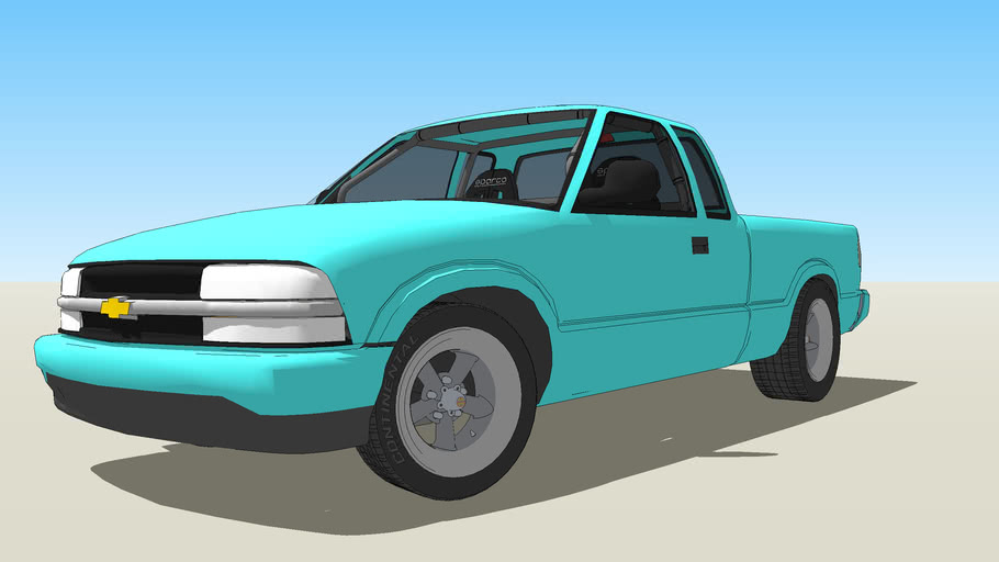 1999 Chevrolet S10 Sleeper | 3D Warehouse