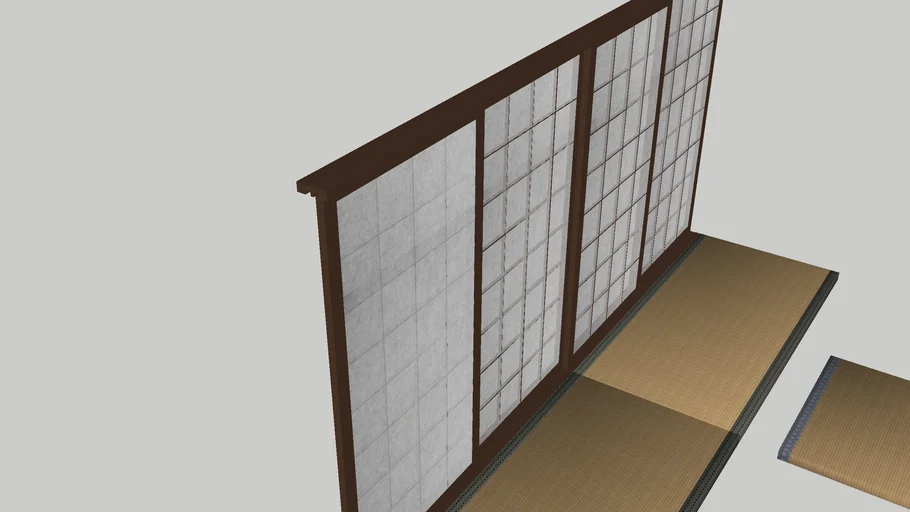 Shoji Screen | 3D Warehouse