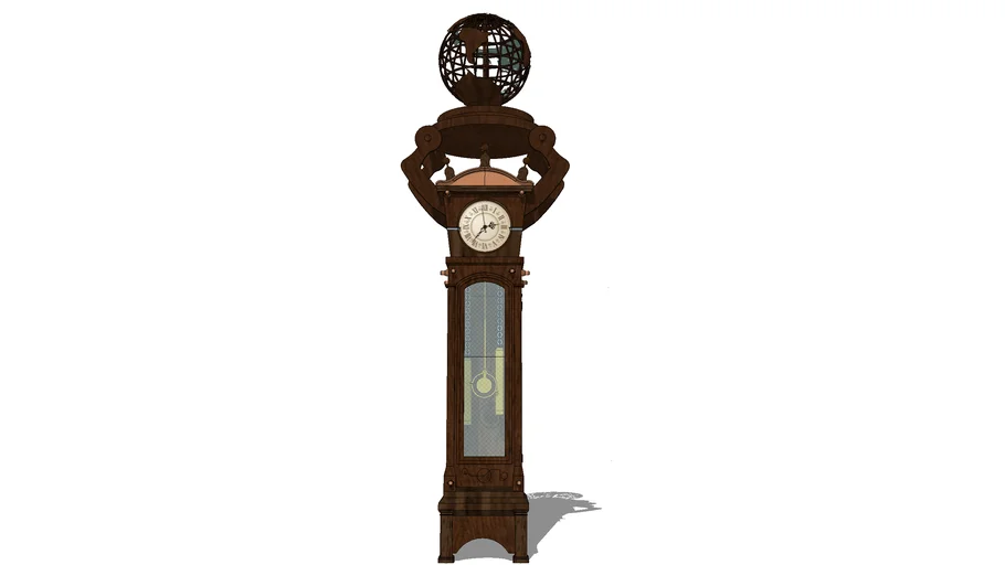 Grand father clock | 3D Warehouse