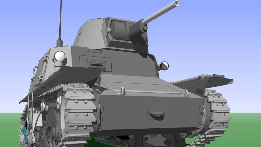 Tanque Matilda | 3D Warehouse