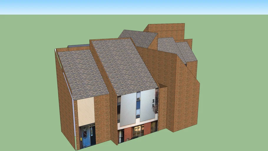 Greek Row - 2 | 3D Warehouse