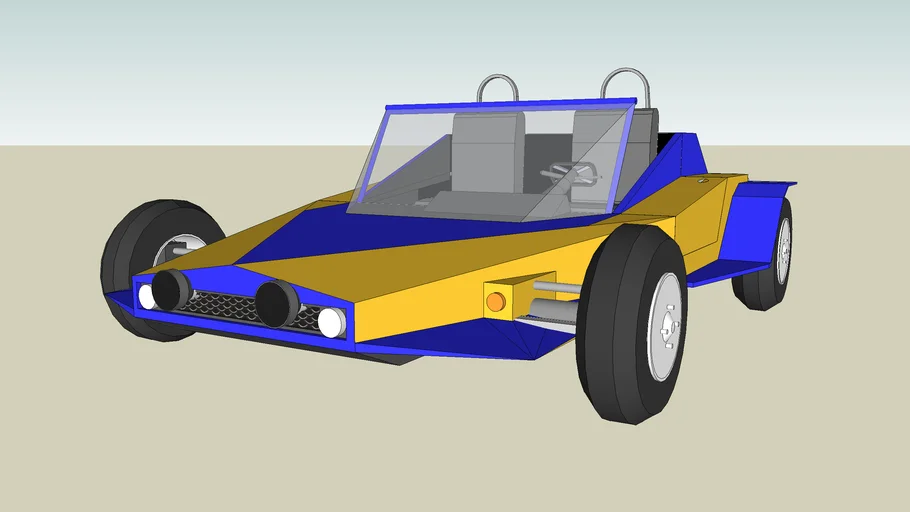 Off Road bolid with interior | 3D Warehouse