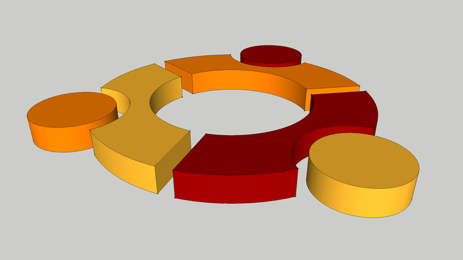 Logo ubuntu | 3D Warehouse