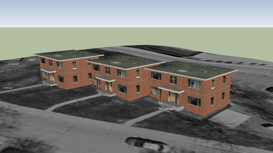 Purdue Hilltop Apartment Building 22 | 3D Warehouse