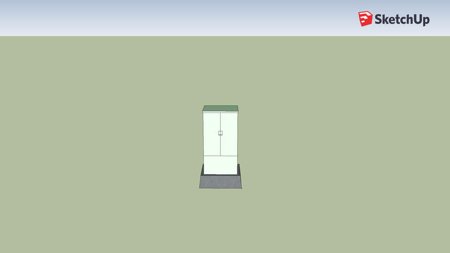 Electrical Transformer Box SFM | 3D Warehouse