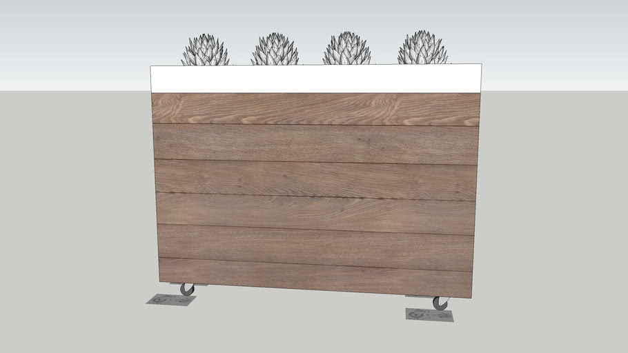 Planter Partition 2 | 3D Warehouse