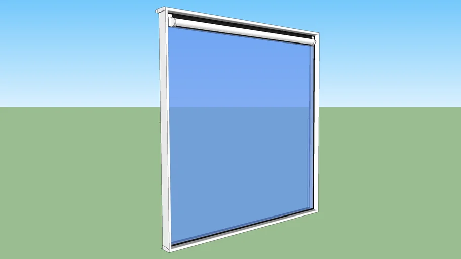 Fixed window with airvent | 3D Warehouse