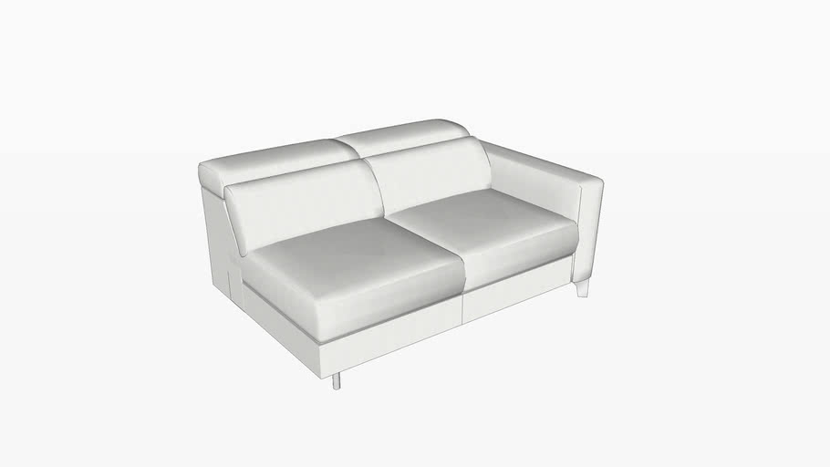 Natuzzi Volo Sofa 2821 183 | 3D Warehouse