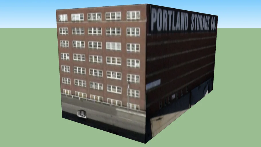 Portland Storage Building | 3D Warehouse
