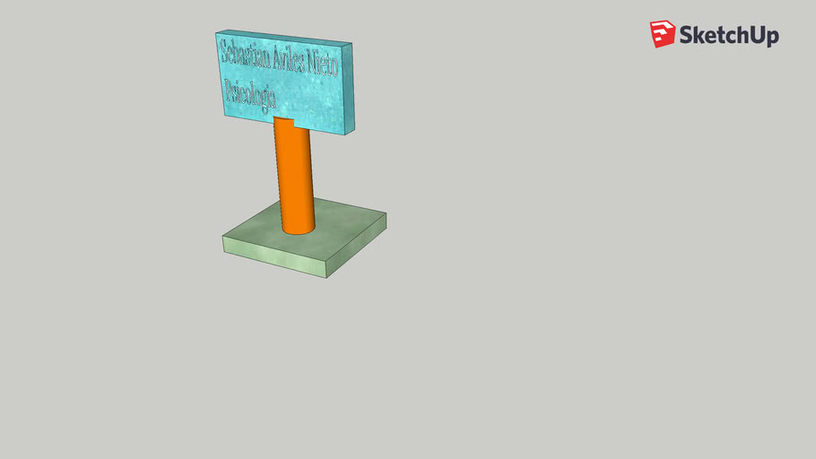 Letrero | 3D Warehouse