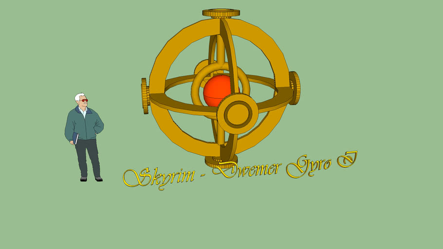 Skyrim - Dwemer Gyro I | 3D Warehouse