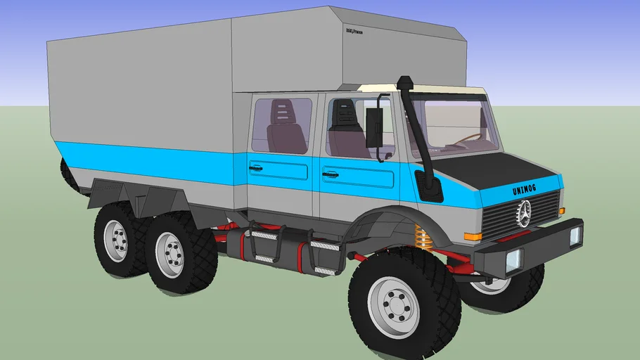 Camper Truck, Unimog 6x6 | 3D Warehouse