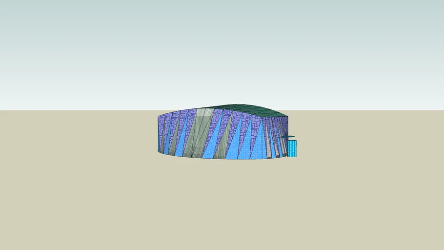 futuristic building | 3D Warehouse