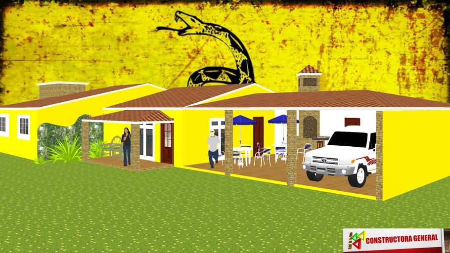 255.86m2_24.10x13.60 | 3D Warehouse