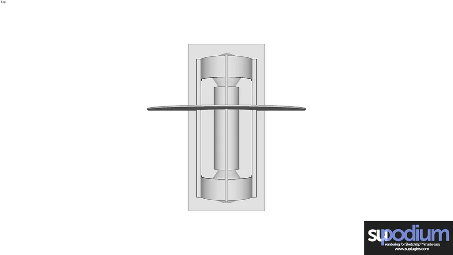 Podium Browser Poulsen Saturn maxi WA light fixture | 3D Warehouse