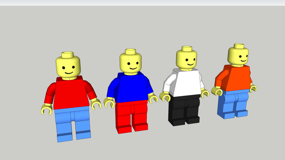LEGO MAN | 3D Warehouse