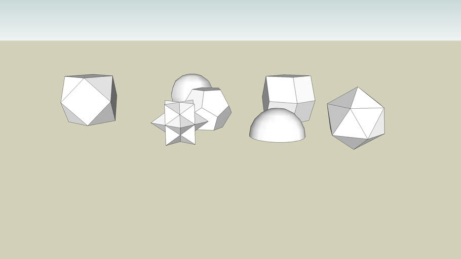 formas y figuras | 3D Warehouse