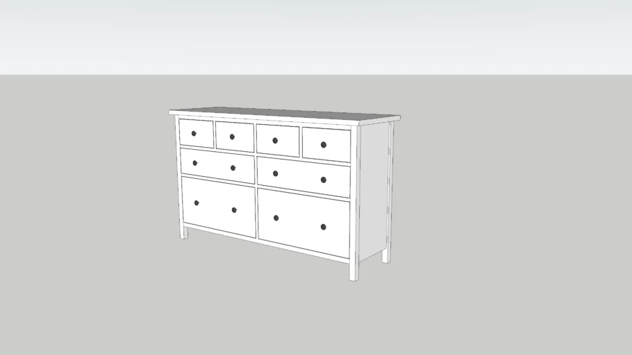 HEMNES | 3D Warehouse