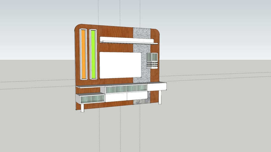 LCD TV Unit | 3D Warehouse