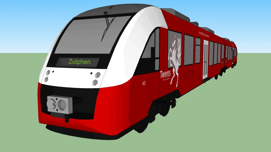Alstom Coradia Lint Syntus Twents | 3D Warehouse