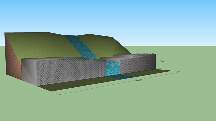 Little river dam | 3D Warehouse
